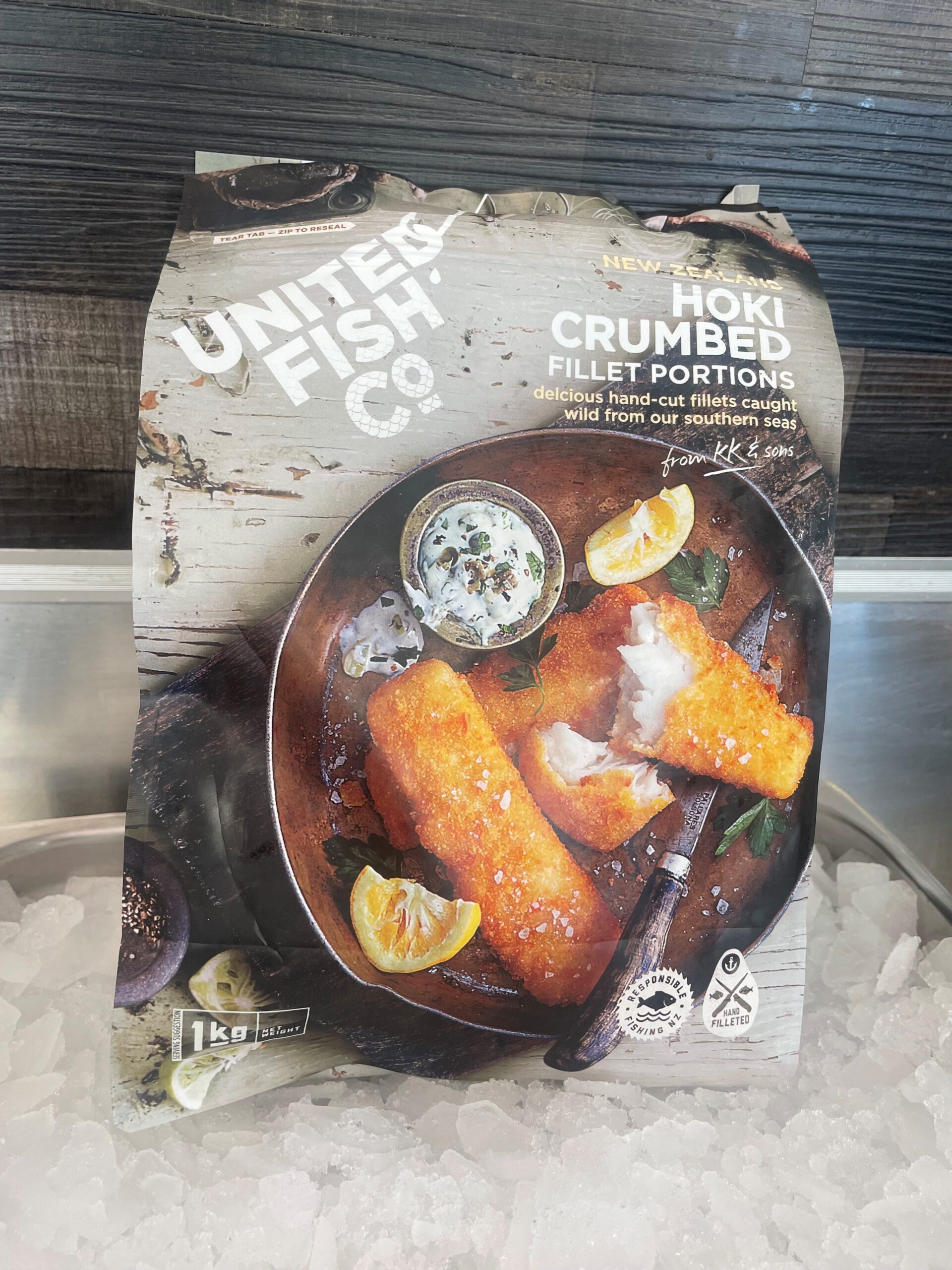 Crumbed Hoki Fillets 1kg - Frozen - Guytons