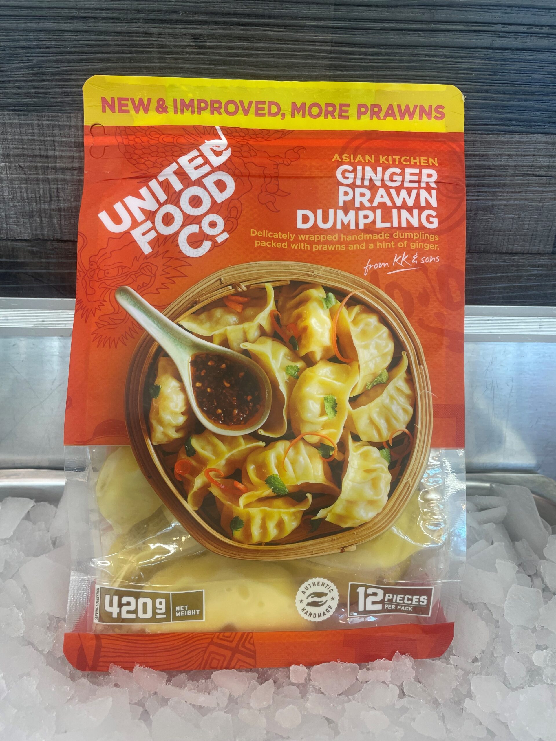 Ginger Prawn Dumplings 420gm - Frozen - Guytons